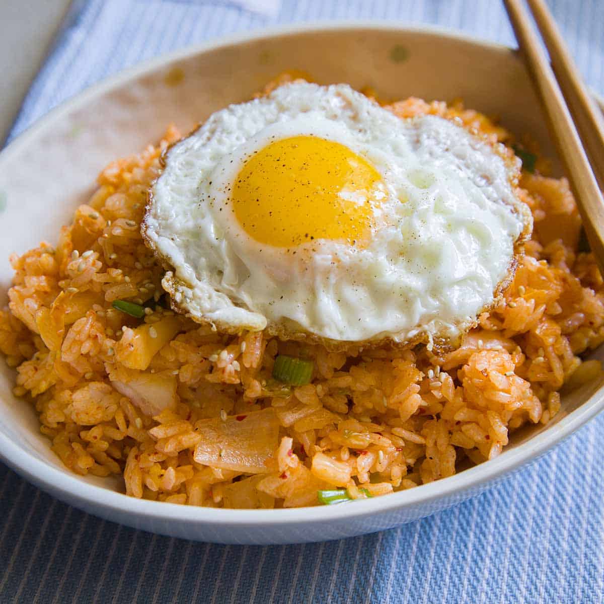 Simple Korean Kimchi Fried Rice Recipe