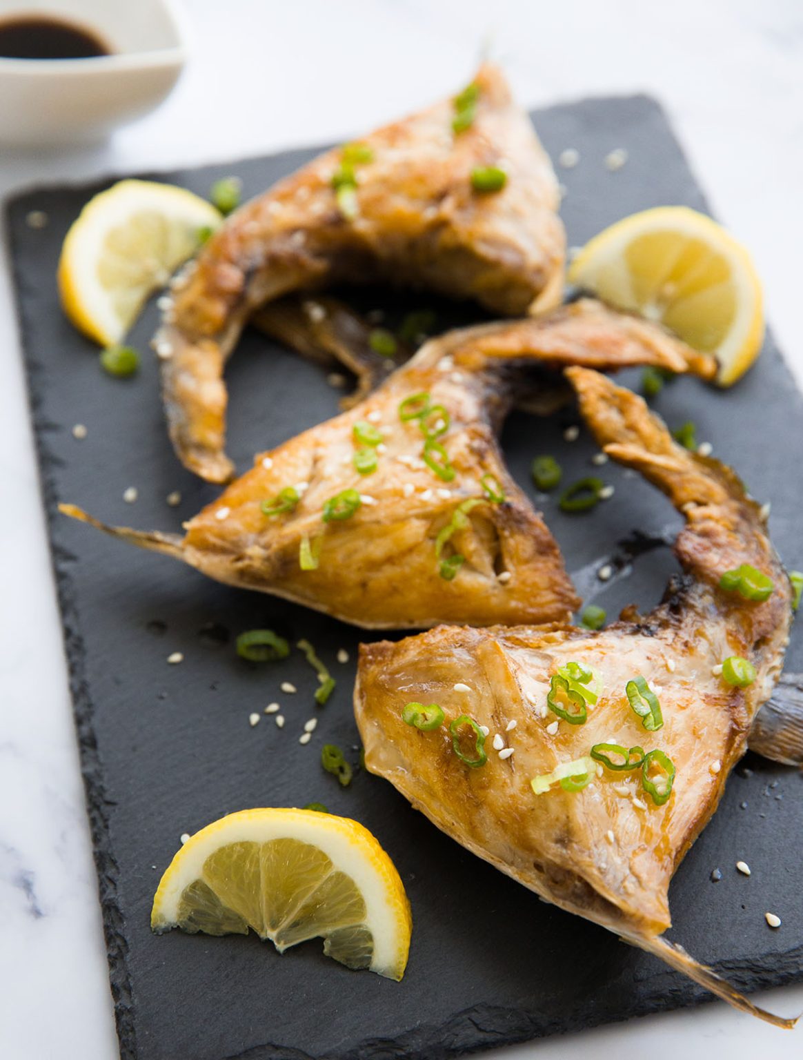 Hamachi Kama Recipe (Yellowtail Collar) - Cooked 2 Ways
