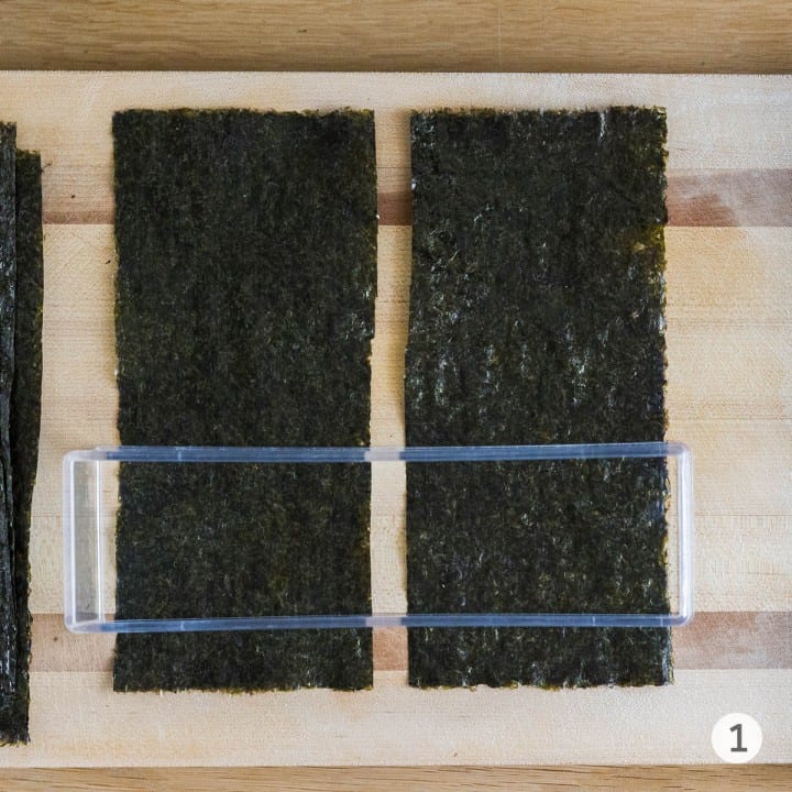 Spam Musubi with Egg & Furikake (Step-by-Step Photos)