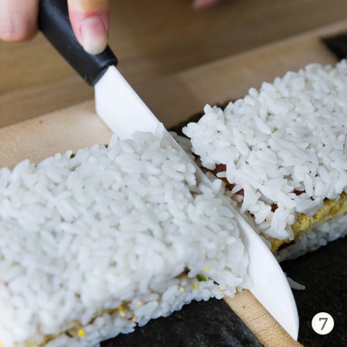 Spam Musubi with Egg & Furikake (Step-by-Step Photos)