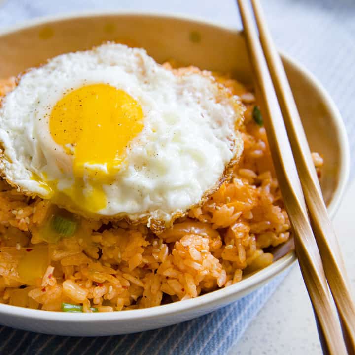 Simple Korean Kimchi Fried Rice Recipe