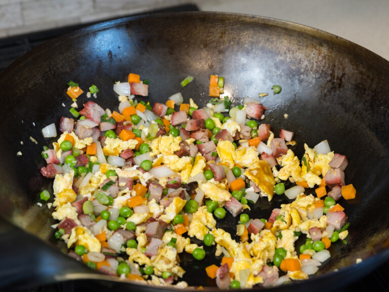 Char Siu Fried Rice (Chinese BBQ Pork Fried Rice)