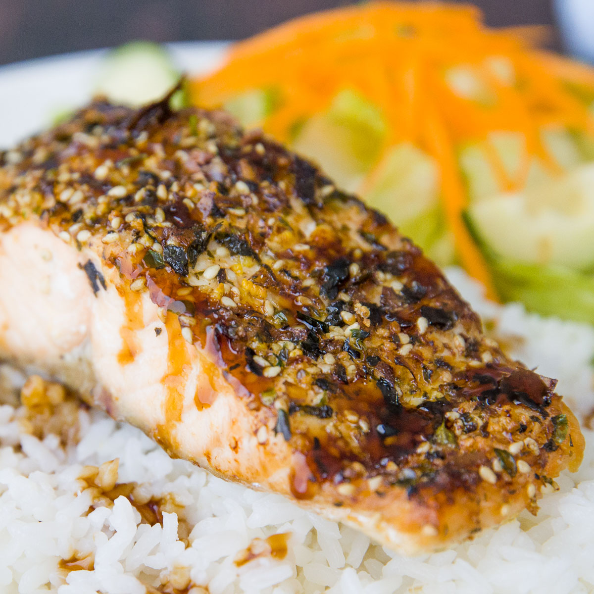 Furikake Salmon Recipe- Air Fried or Baked (5 Ingredients)